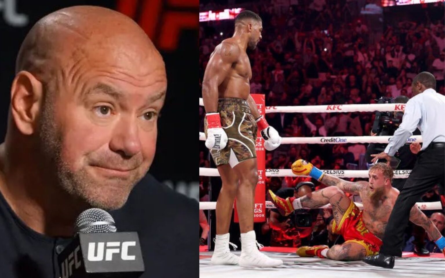 Dana White sobre Anthony Joshua vs Jake Paul: “Todos los que estuvieron ...